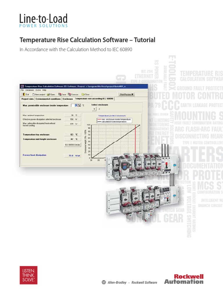 Temperature Rise Calculation Software - Tutorial: in Accordance With ...