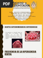 Dientes Supernumerarios: Diagnóstico y Extracción | PDF | Diente ...