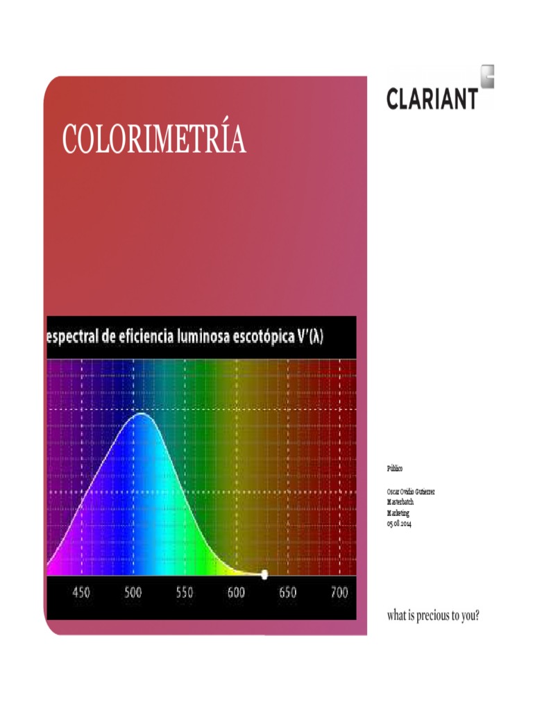 Curso Básico de Colorimetría | PDF | Color | Rojo
