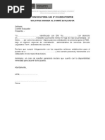 Anexo 03 Formato de Declaración Jurada | PDF