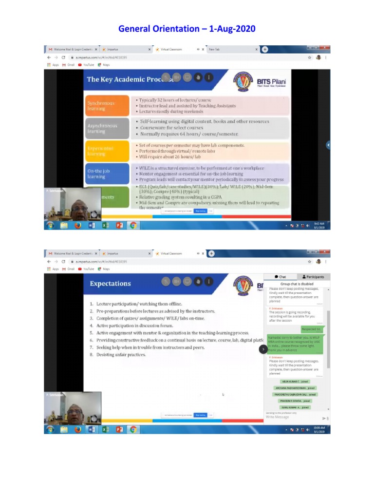 General Orientation - 1-Aug-2020 | PDF