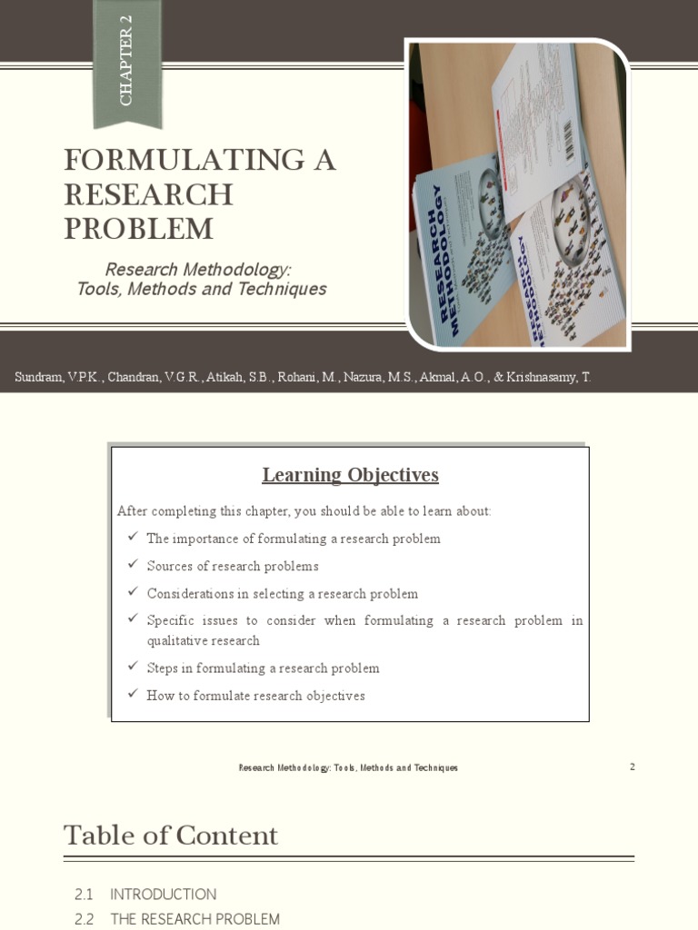 C2 - Formulating A Research Problem | PDF | Quantitative Research ...