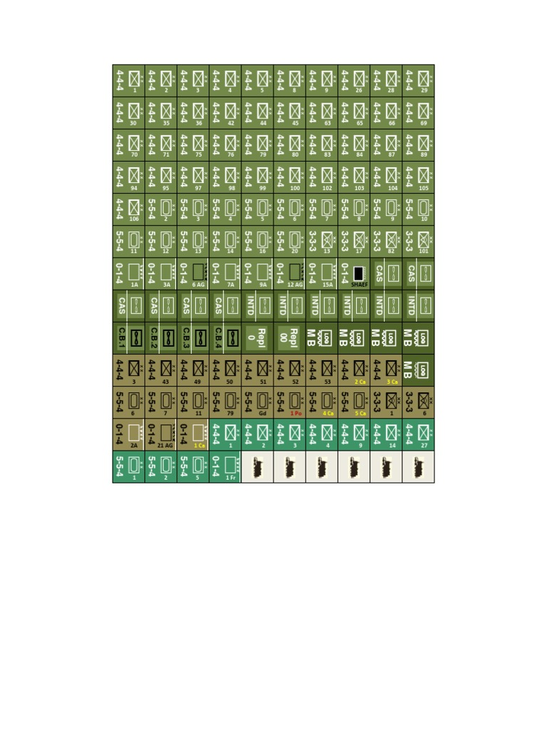 AH D-Day Units CRT TEC TRT | PDF | Fortification | Battles
