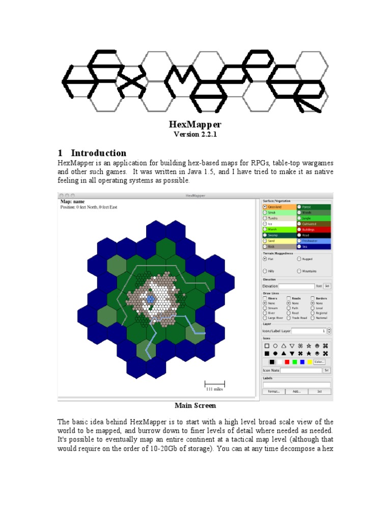 HexMapper: RPG Hex Map Builder | PDF | Computing And Information Technology