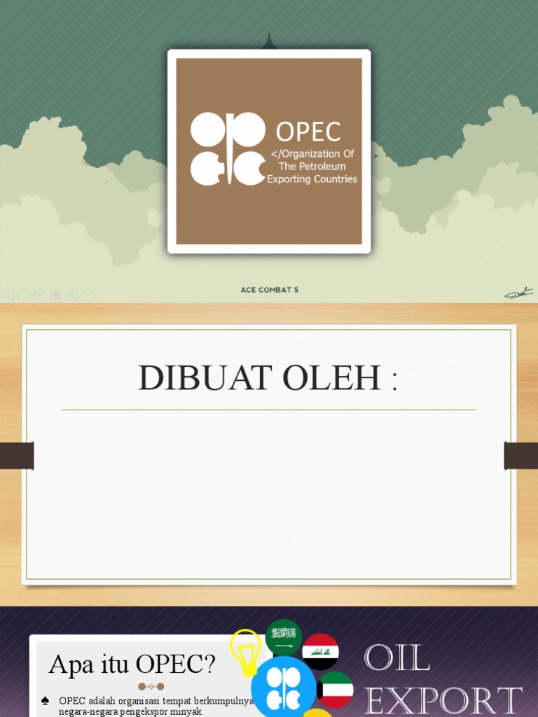 Sejarah dan Tujuan OPEC | PDF | Teknologi & Rekayasa