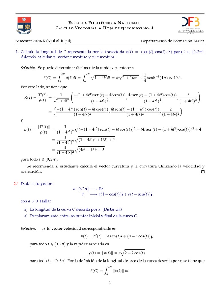 Ejercicios 4 | PDF | Intervalo (Matemáticas) | Velocidad