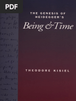 Heidegger Being and Time | PDF | Being And Time | Works About Philosophy