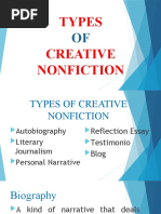 CNF True Narratives | PDF | Narrative | Essays
