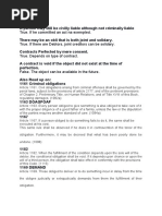 Natural Obligations Study Guide I. Definitions | PDF