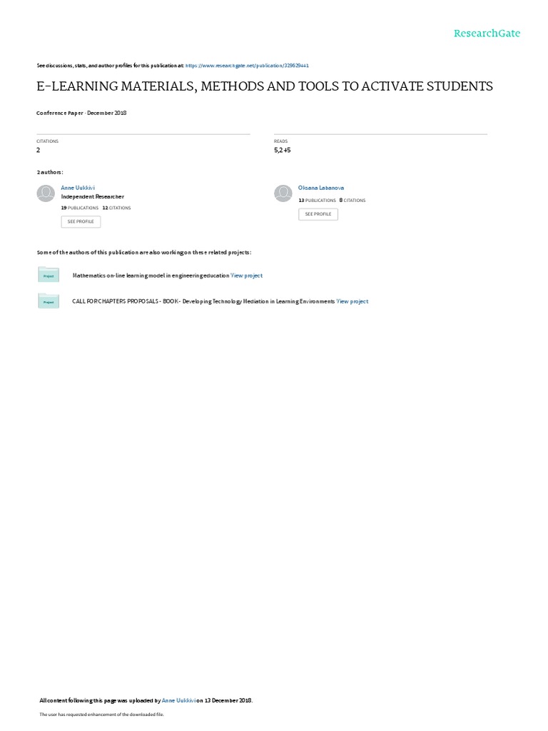 E-Learning Strategies to Engage Students | PDF | Educational Technology ...