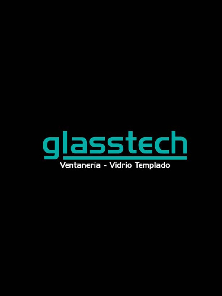 Catálogo Glasstech | PDF