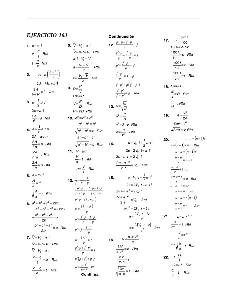 Baldor - Algebra de Baldor (Solucionario) - Unlocked (3) - 214 PDF | PDF