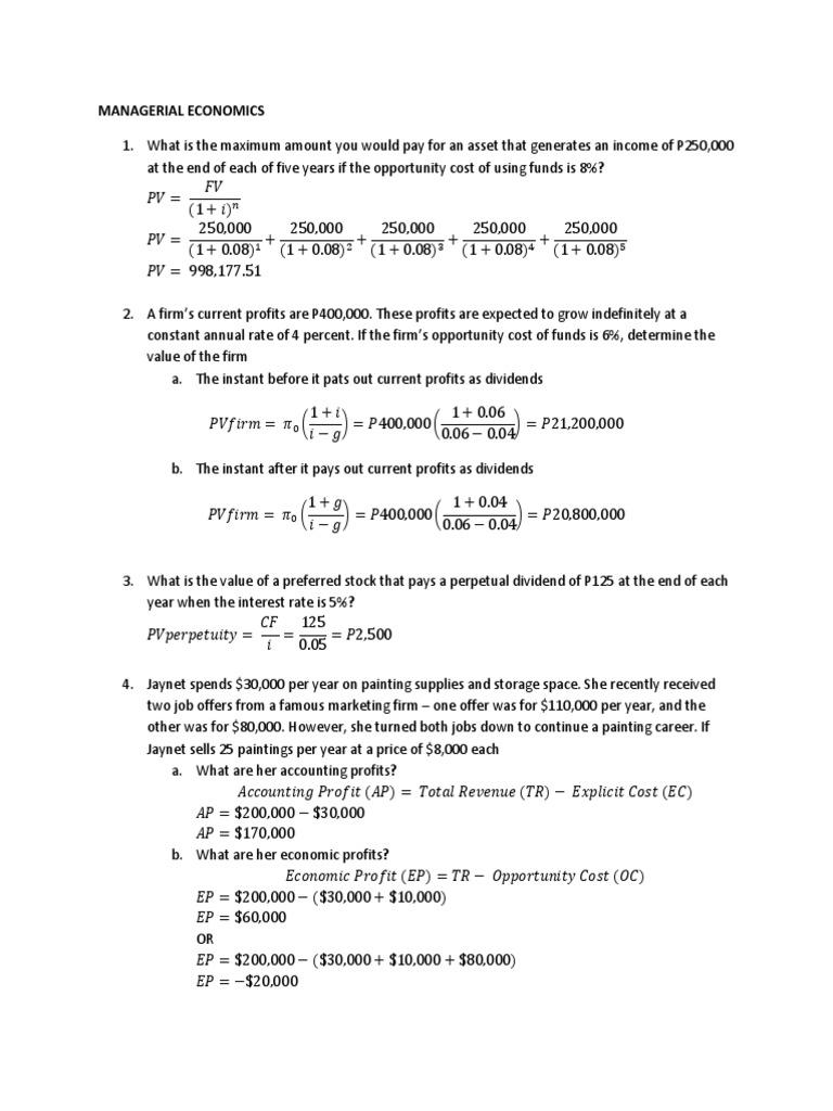 Word Problems PDF | PDF | Profit (Economics) | Cost