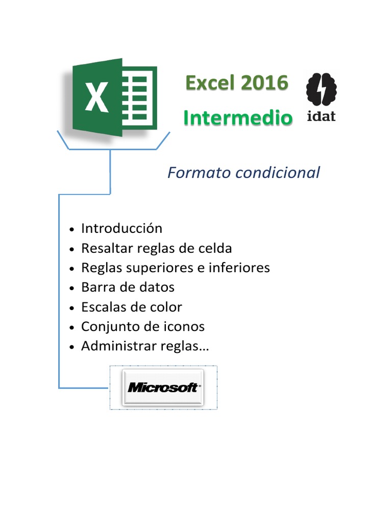 Formato Condicional en Excel 2016 | PDF | Microsoft Excel | Color