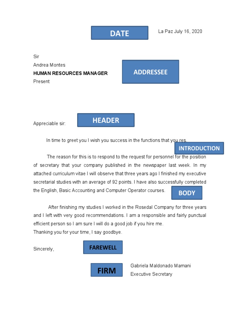 Carta Formal e Informal | PDF