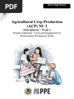 Pre-Operative Check Up of Farm Tools and Equipment | PDF | Plough | Tools