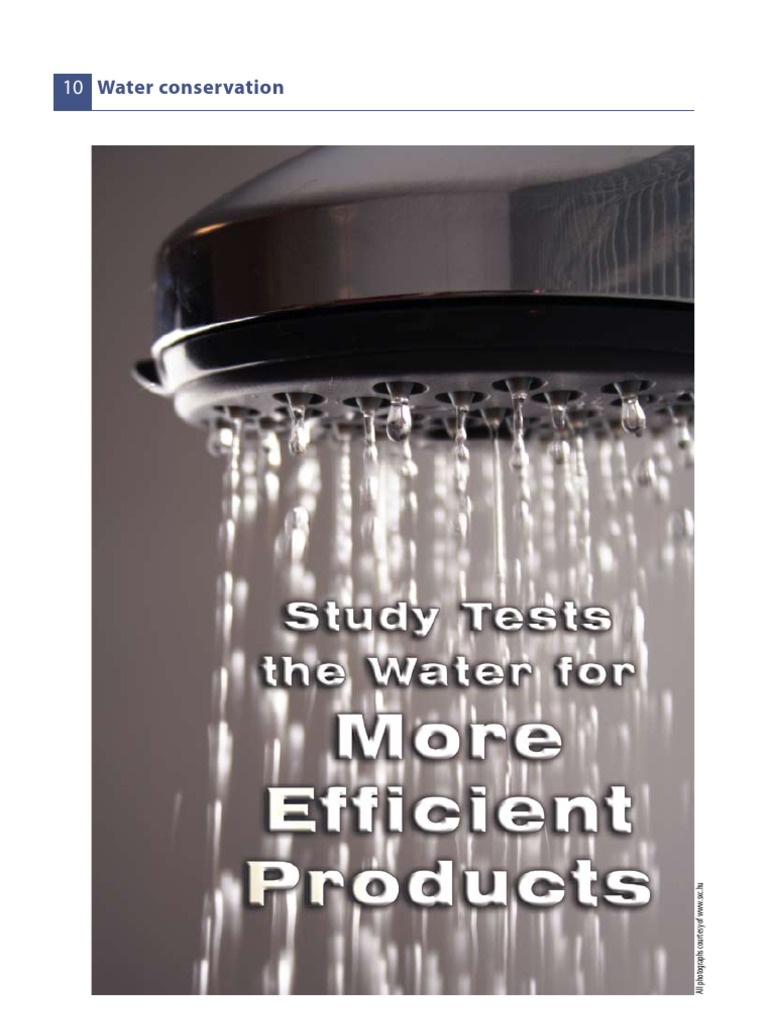 10 Water Conservation | PDF | Water Conservation | Water
