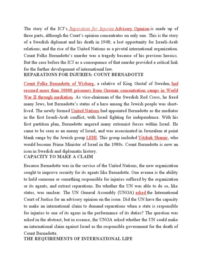 The Story of The ICJ | PDF | International Relations | Social Institutions