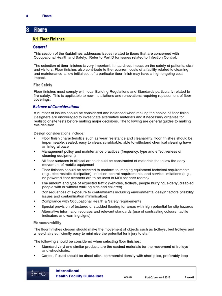 iHFG Part C Floors | PDF | Flooring | Polyvinyl Chloride