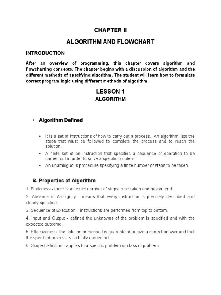 Understanding Algorithms and Flowcharts | PDF | Algorithms | Computer ...