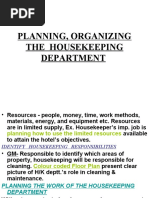 Housekeeping Supervisor Checklist | PDF