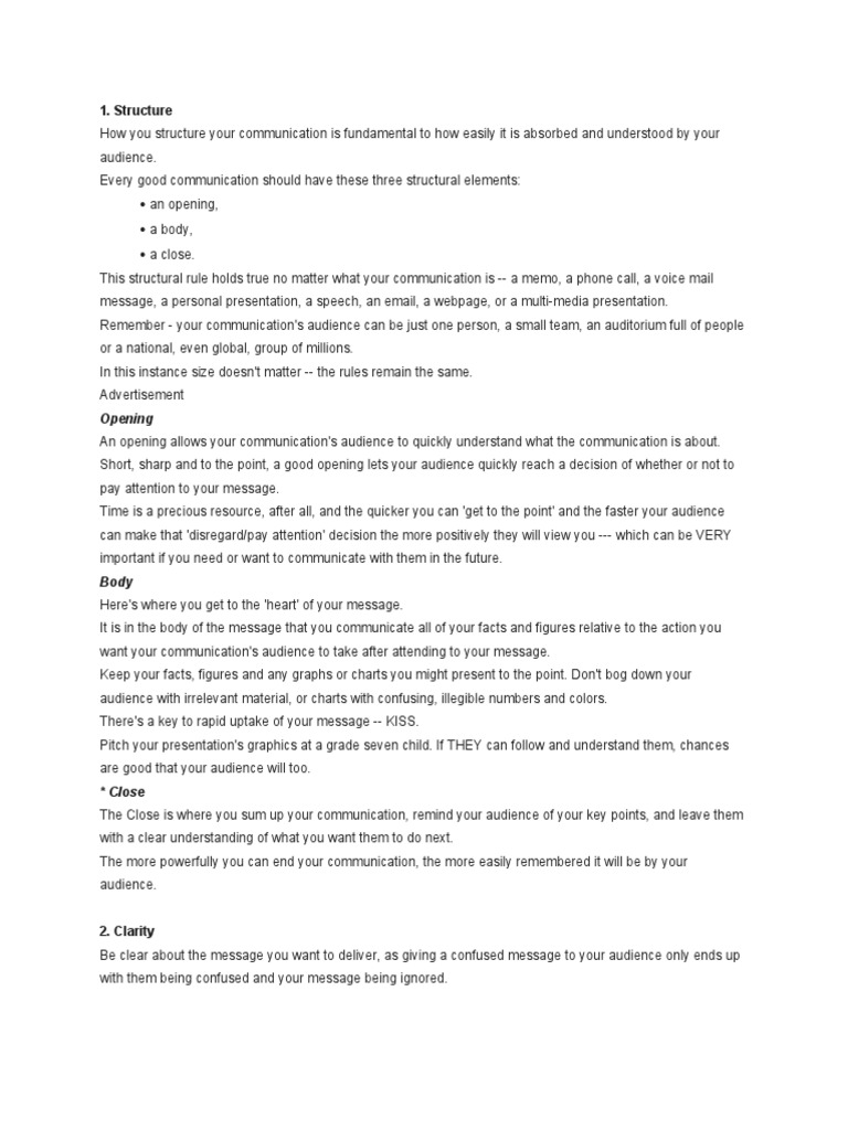 Communication Structure | PDF | Cognitive Science | Cognition