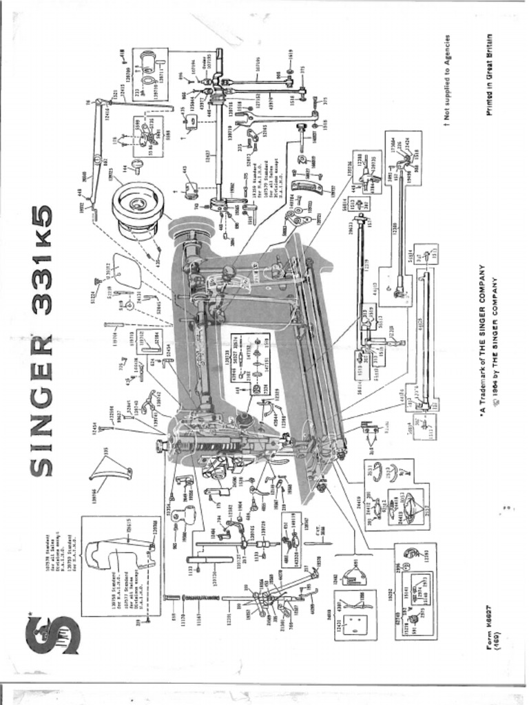 Singer 331K5 Manual PDF | PDF | Manufactured Goods | Nature