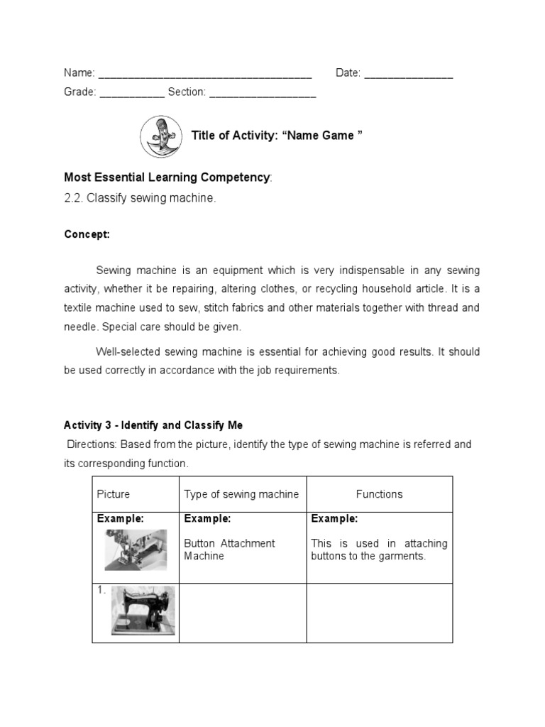 Activity Sheet Melcs 2.2 A | PDF