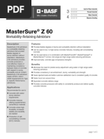 Masterglenium 7620: Full-Range Water-Reducing Admixture | PDF ...
