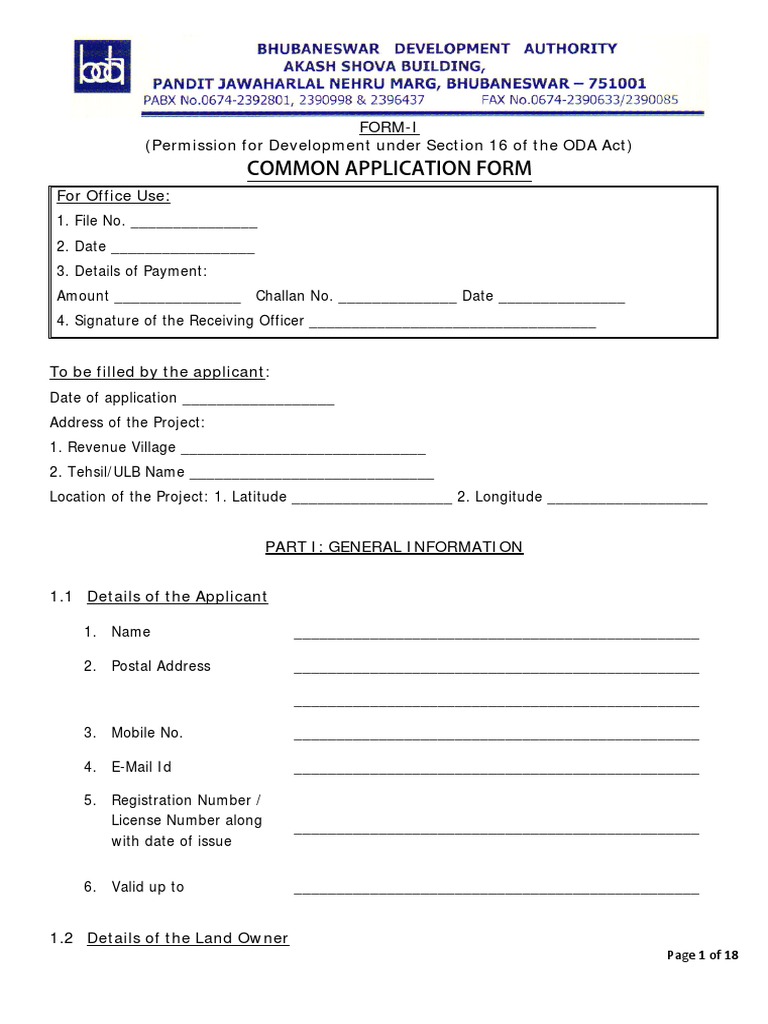 Caf Form | PDF | Lease | Drainage