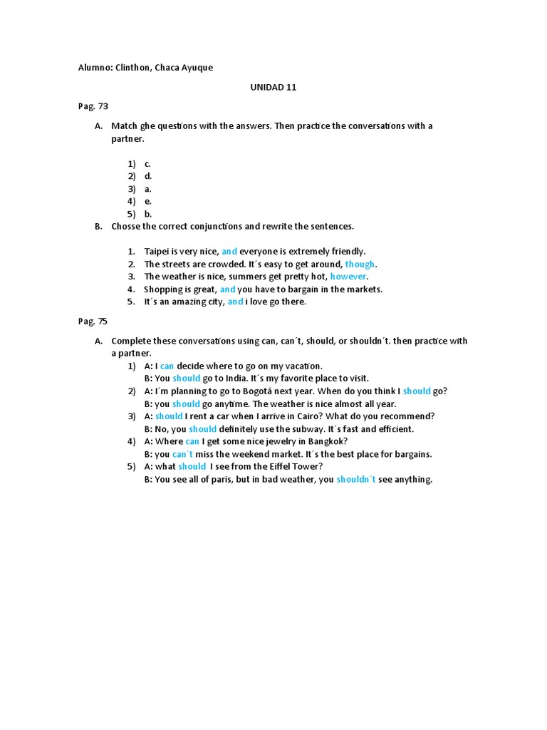 UNIDAD 11 y 12 | PDF