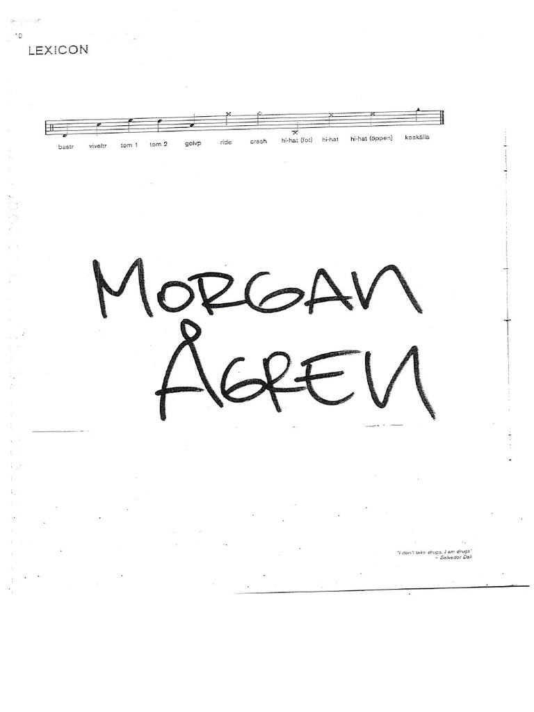 Morgan Agren (Digitalizado) | PDF