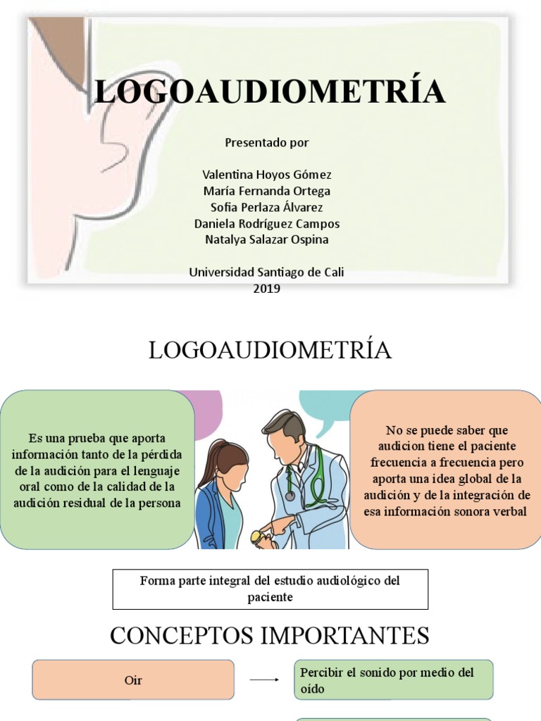 LOGOAUDIOMETRIA | PDF | Decibel | Escuchando