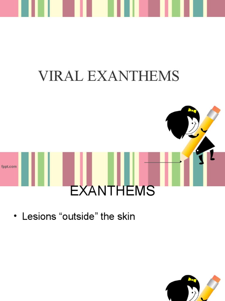 Overview of Viral Exanthems and Treatments | PDF | Measles | Virology