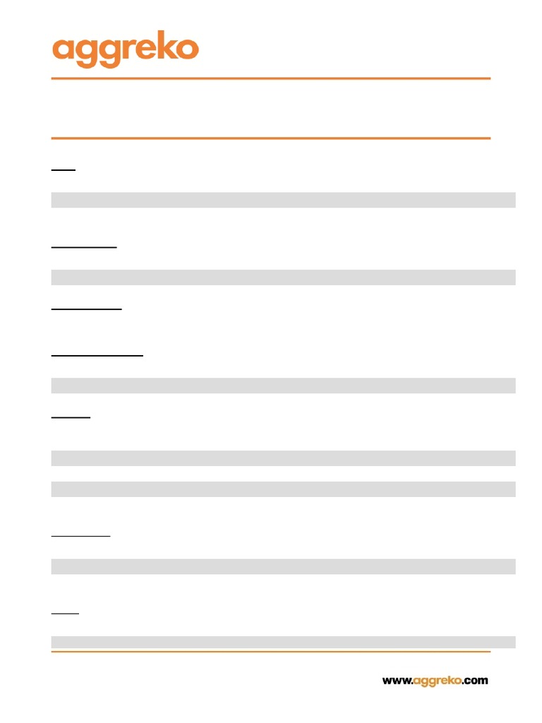 200 kW Generator Gas Canopy Technical Specifications and Performance ...