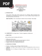 MODULE 5 - Art Appreciation | PDF | Representation (Arts) | Abstract Art
