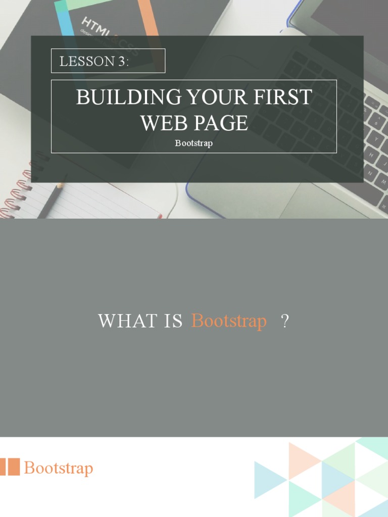 Fundamentals of Web Development (Lesson 3) | PDF | Bootstrap (Front End Framework) | Responsive ...