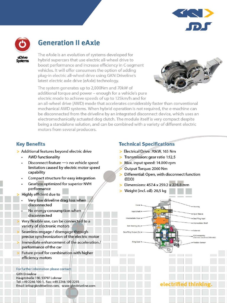 E GB-single-speed-eaxle | PDF