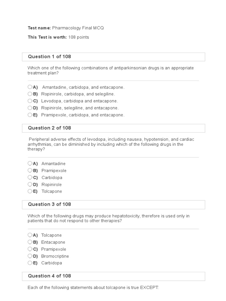 ClassMarker - Professional Online Testing | PDF | Benzodiazepine ...