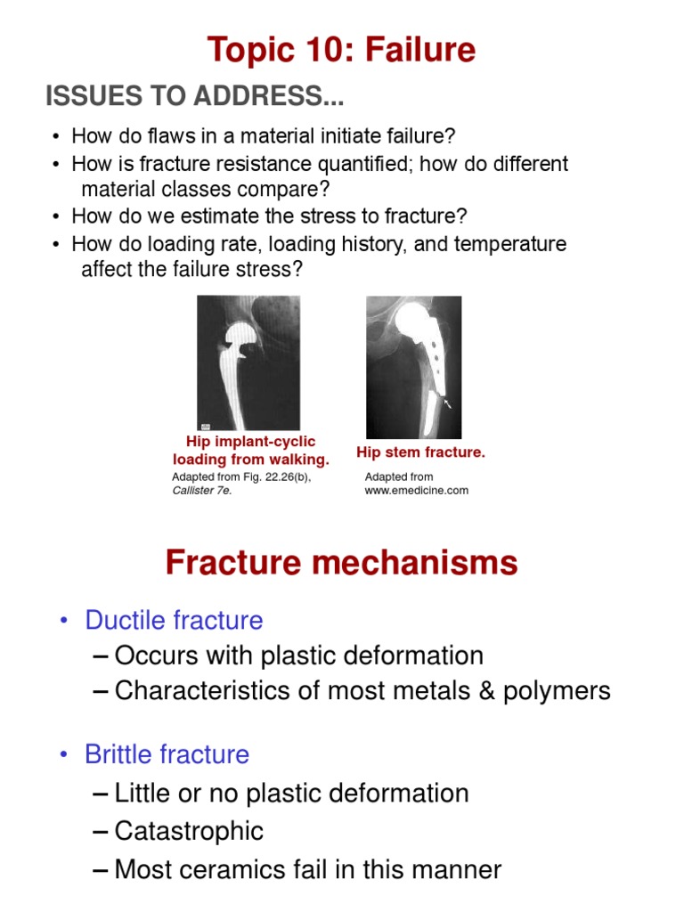 Lecture7B FAILURE KEGAGALAN | PDF | Wear | Fracture