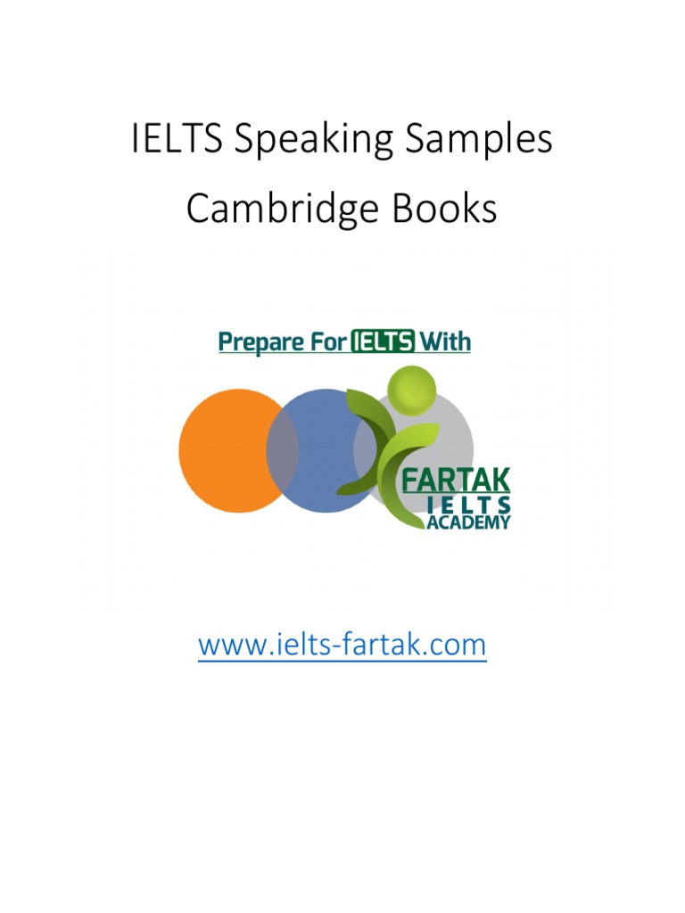 IELTS Speaking Samples | PDF | Test (Assessment) | Psychology