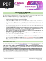 ESMO 2025 Abstract Regulations FINAL | PDF | Cancer | Abstract (Summary)