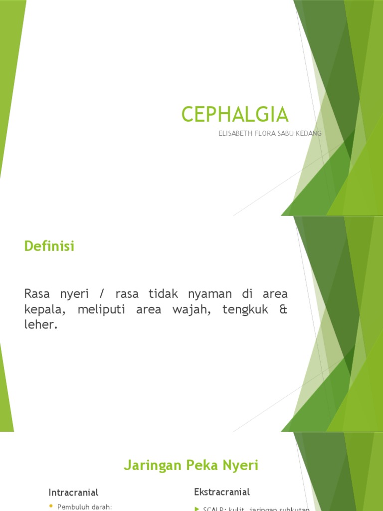 Diagnosis Banding CHEPALGIA | PDF