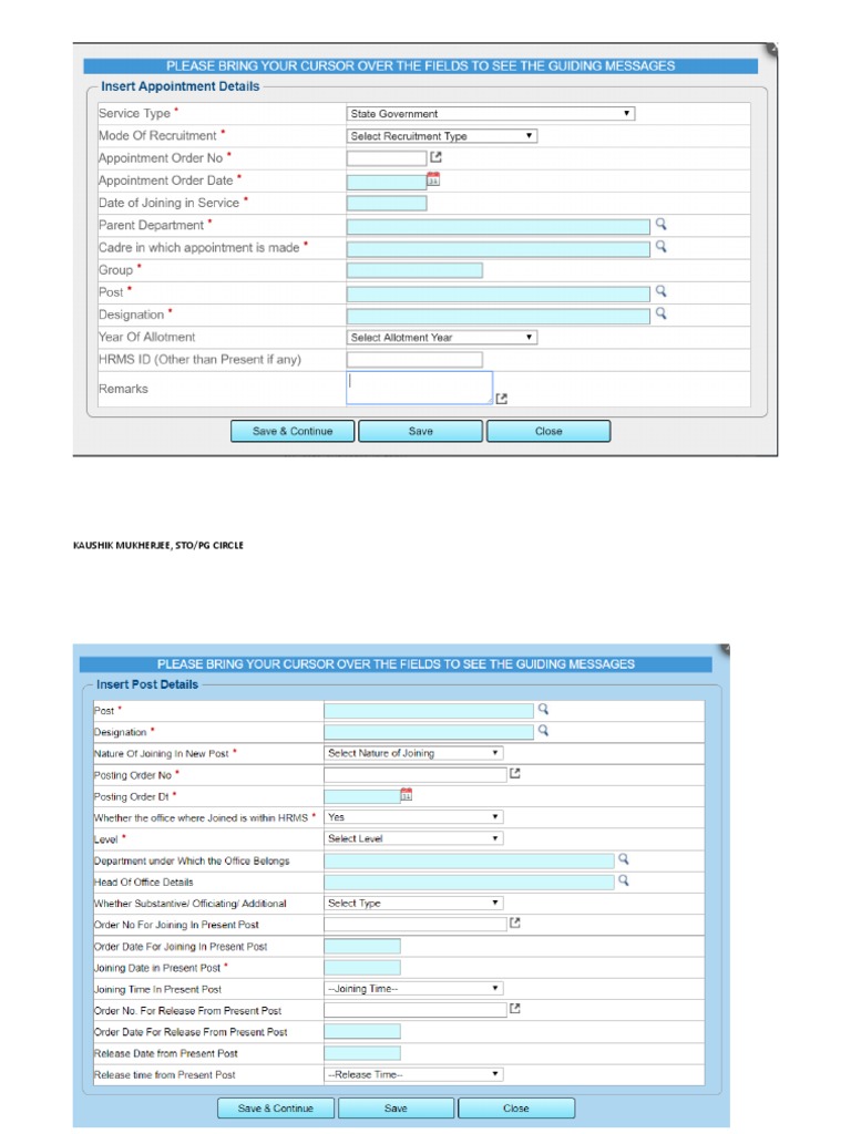 E Service Book Format | PDF