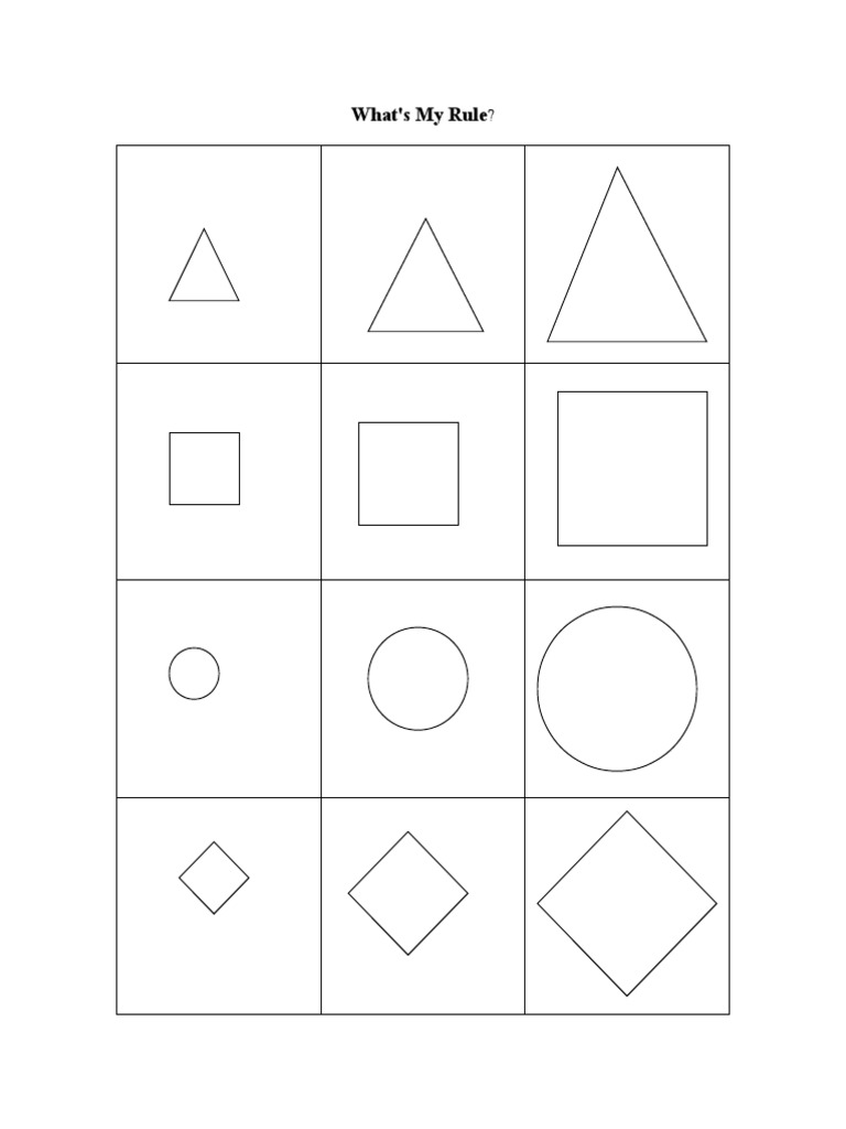 What's My Rule | PDF | Envelope