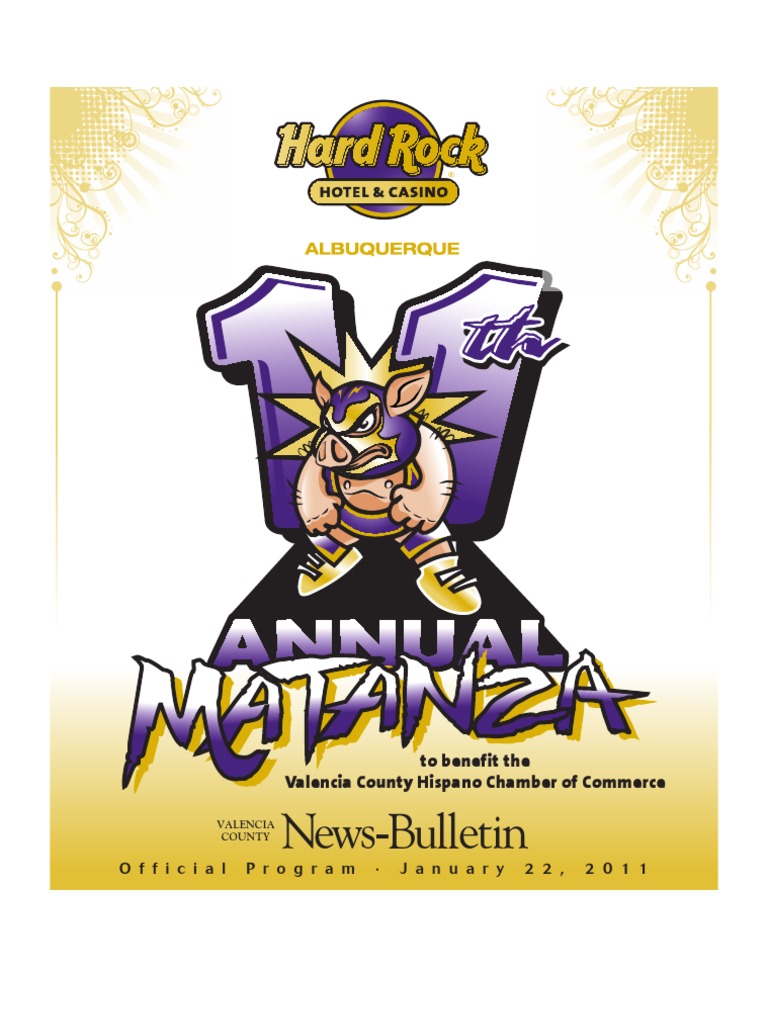 2011 VCHCC Matanza Program | PDF | Leisure