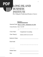 QuickBooks Online COA Sample File1 | PDF