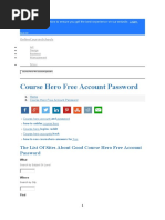 Coursehero Tutorial Kit | PDF | Identity Document