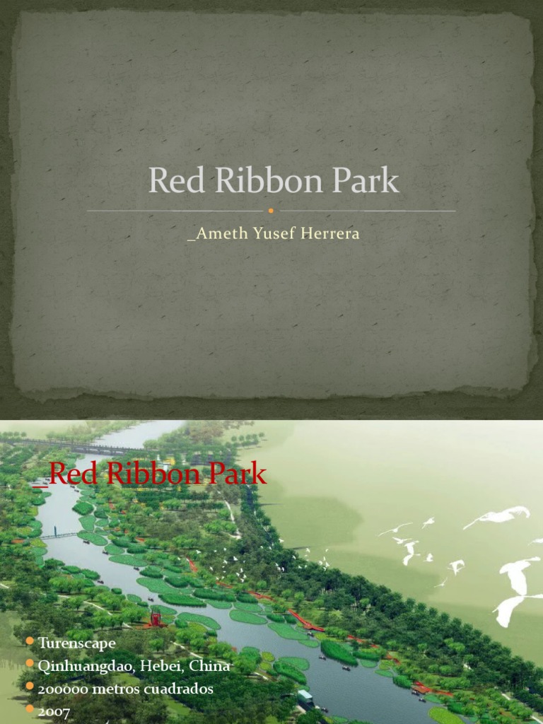 Parque Cinta Roja en Qinhuangdao | PDF