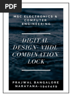Digital Clock Design Using Verilog DHL | PDF | Hardware Description Language | Clock